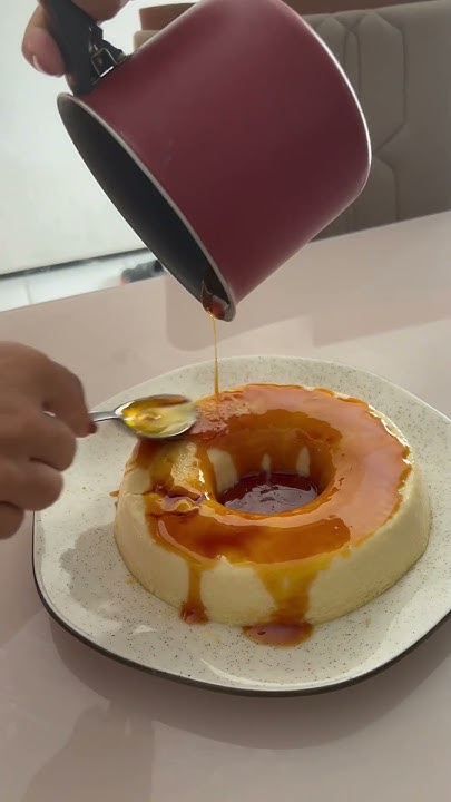 UM PUDIM FEIO MAS GOSTOSO & AGORA COM A CALDA. Kkk #pudim - YouTube