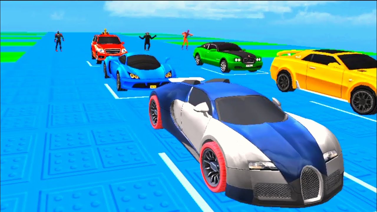 Ramp Car Racing Gameplay - Car Racing 3D - Stunt Mod 1 Car Racing Game ...