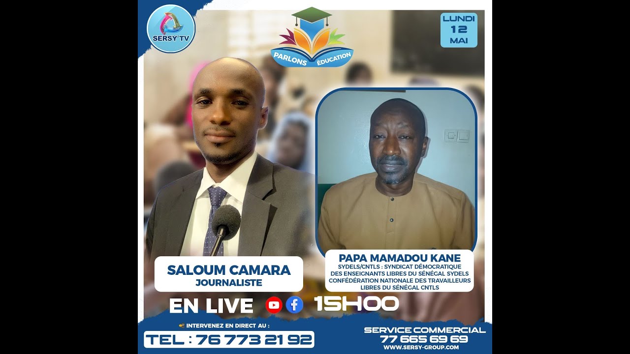 🔴 EN DIRECT – Pacte de stabilité sociale:le secteur de l’èducation ...
