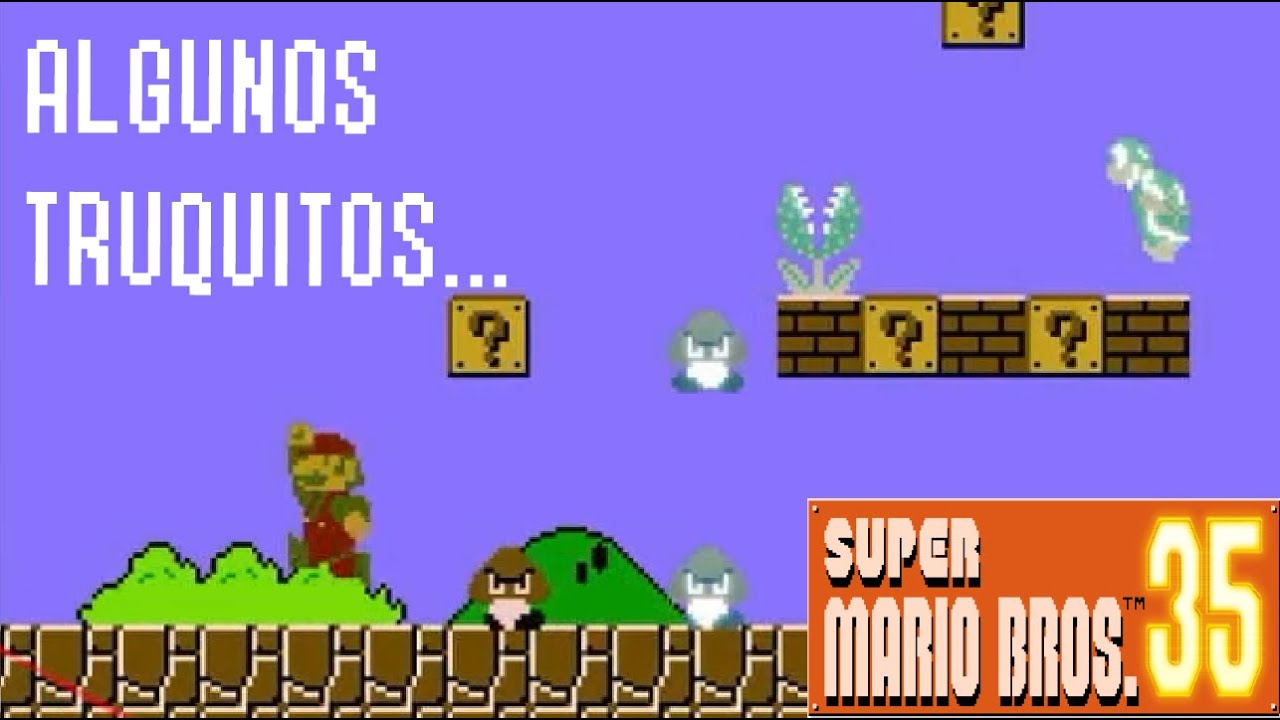 Super Mario Bros 35 Gameplay Español Latino. Episodio 5. Calamares ...