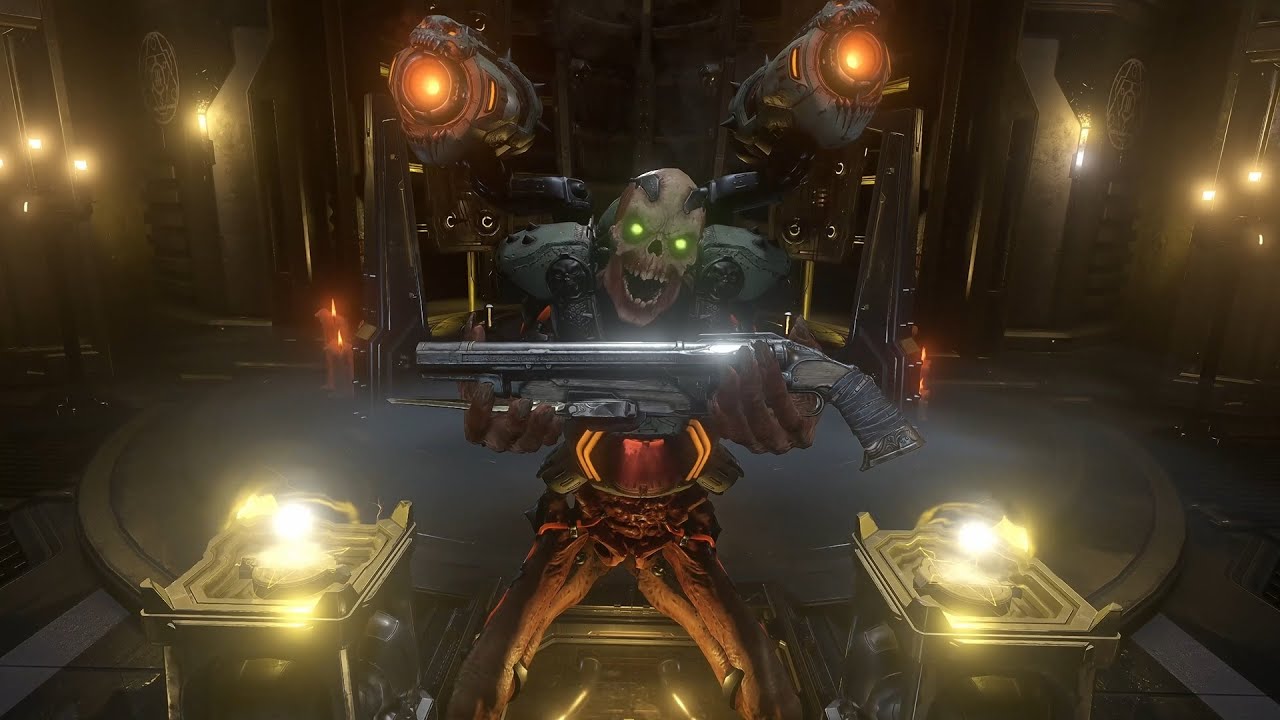 DOOM Eternal - Control Revenant take Super Shotgun [4K60FPS] - YouTube