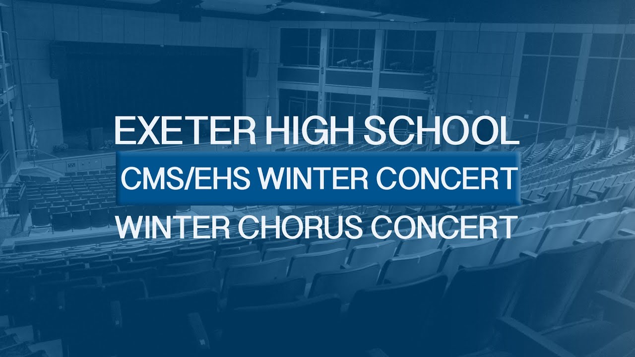 CMS/EHS Winter Chorus Concert - YouTube
