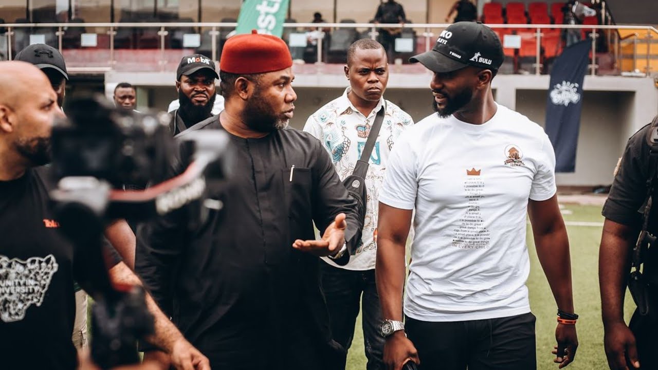 MOBOLAJI OGUNLENDE,COMMISSIONER OF YOUTH AND LEKAN FATODU, DG SPORTS ...