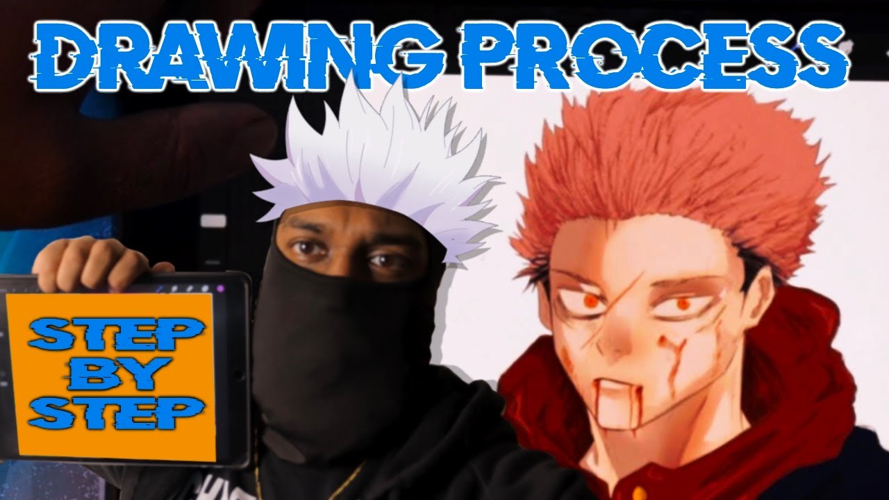 how to PAINT in procreate step by step - procreate anime drawing - YouTube