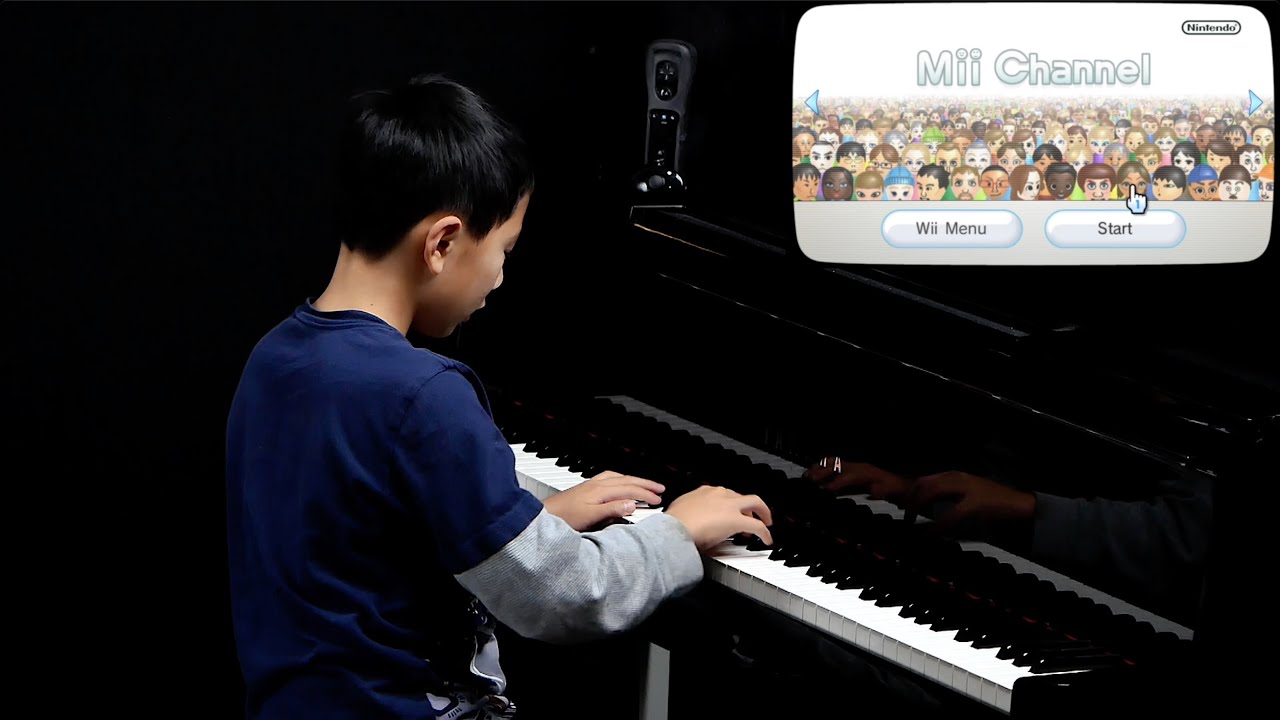 1 Hour Mii Channel Theme (Wii Piano Cover) - YouTube