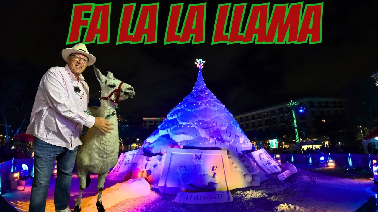 Is This The WORLD'S MOST EPIC Sand Christmas Tree? - YouTube