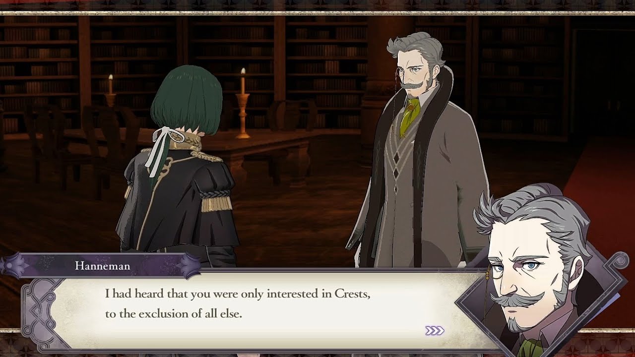 Hanneman & Linhardt Support Conversations - Fire Emblem: Three Houses ...