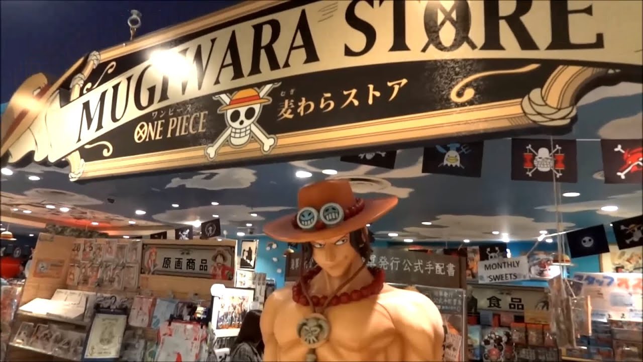Tienda de One Piece en Shibuya (Mugiwara Store) - YouTube