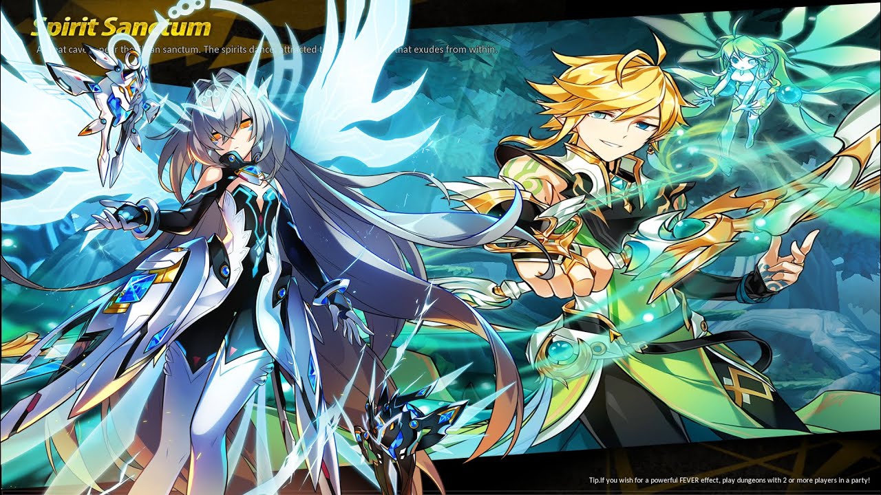 [Elsword NA] Code Sariel: Spirit Sanctum 14-3 Solo Play - YouTube