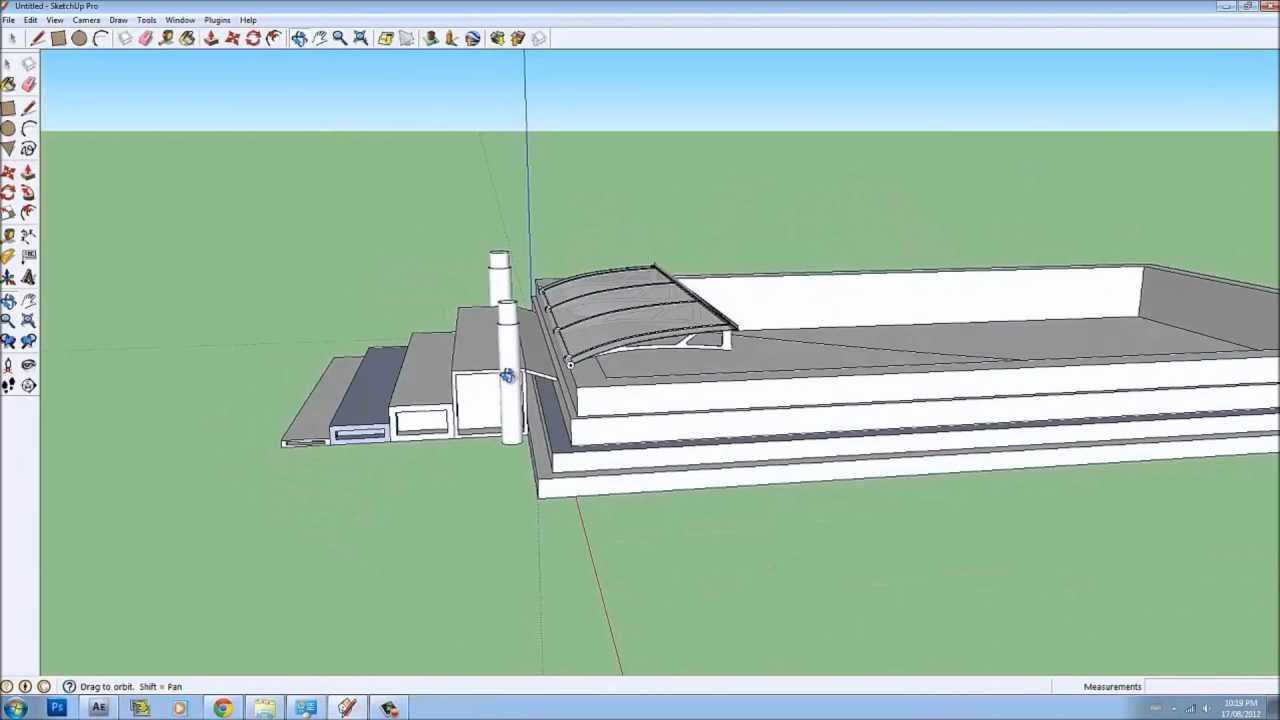 Basic Modelling - Google Sketchup Part 1 - YouTube