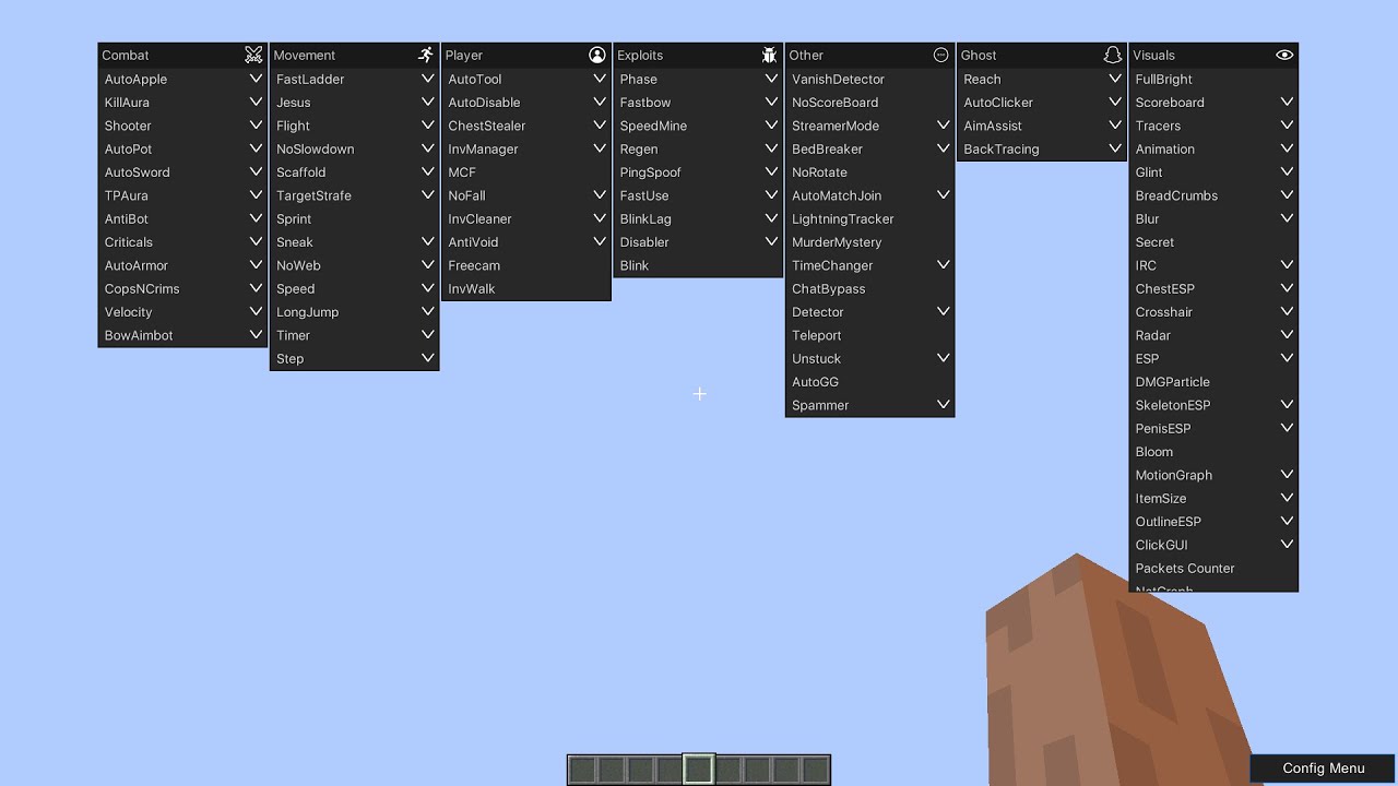 Moon | Hack Client 1.8.9 - YouTube