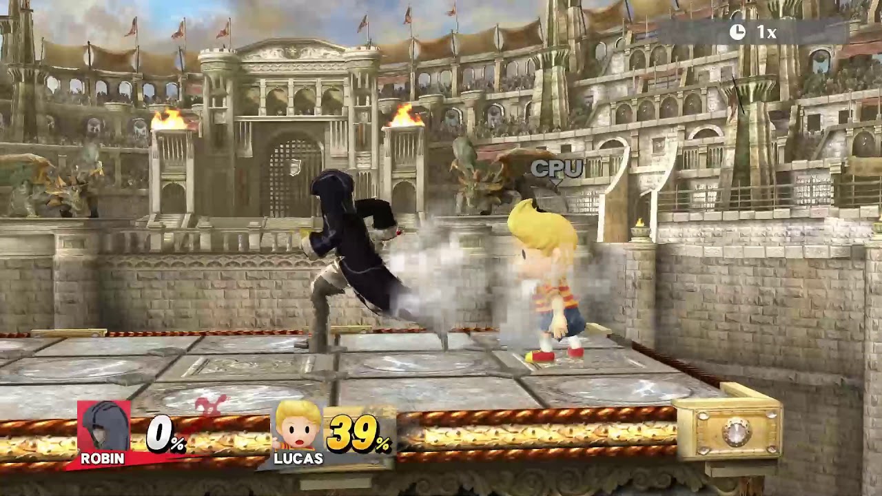 Smash 4 - Robin Extended Perfect Pivot - YouTube