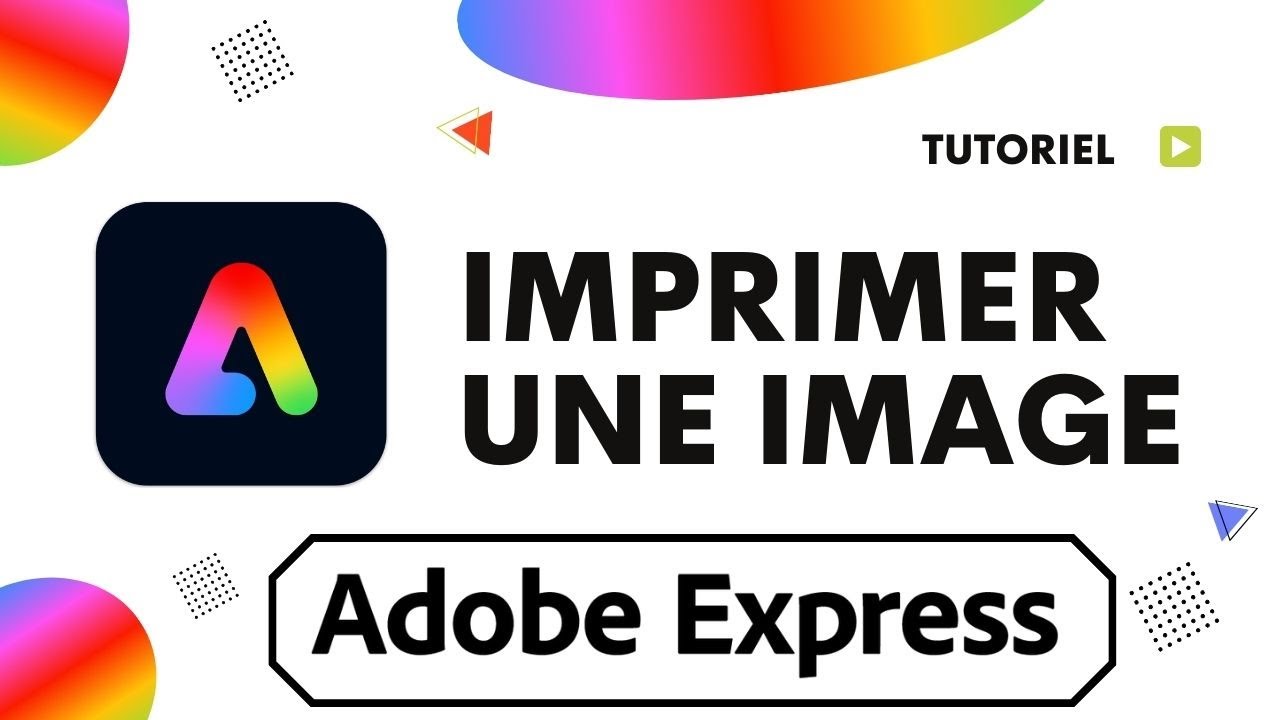 Comment imprimer une image dans adobe express - YouTube