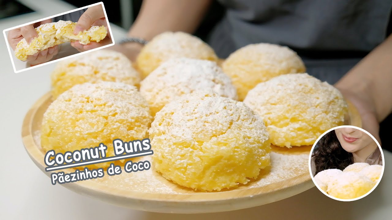 Best Coconut Buns Recipe - Extreme Happiness In Every Bite 🥥 O Melhor ...