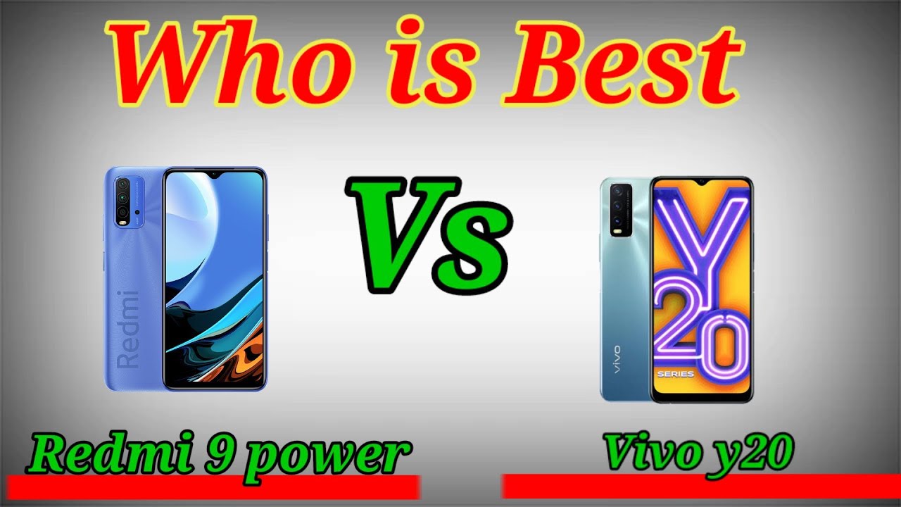 Redmi 9 power vs Vivo y20 || full compression|| - YouTube