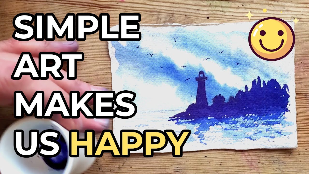 Simple Art Makes us Happy - Try These Simple Little Art Doodles - YouTube