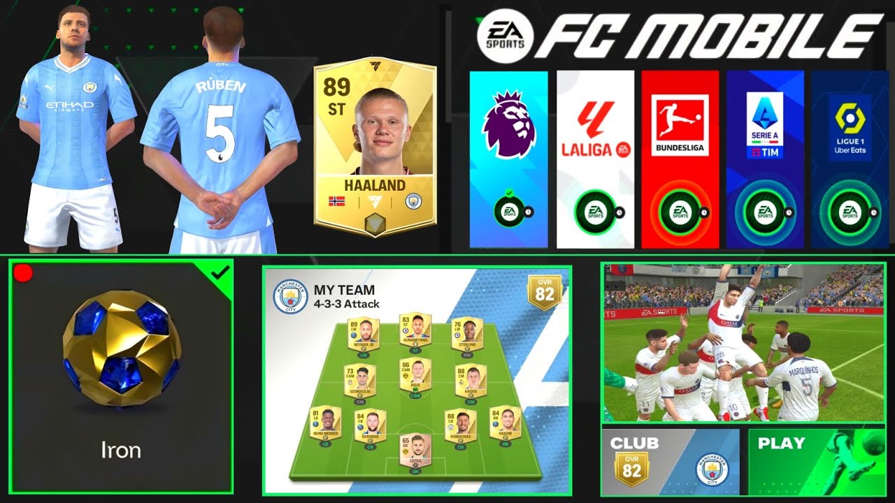 Playing EA FC Mobile For The First Time Ever! - Amazing Features ...