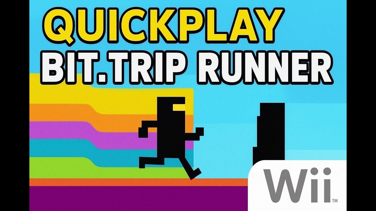 QUICKPLAY "Bit Trip Runner" - YouTube
