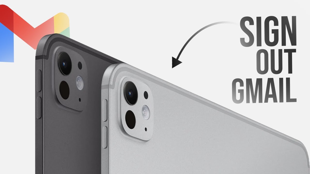 How to Sign Out Gmail on iPad (tutorial) - YouTube