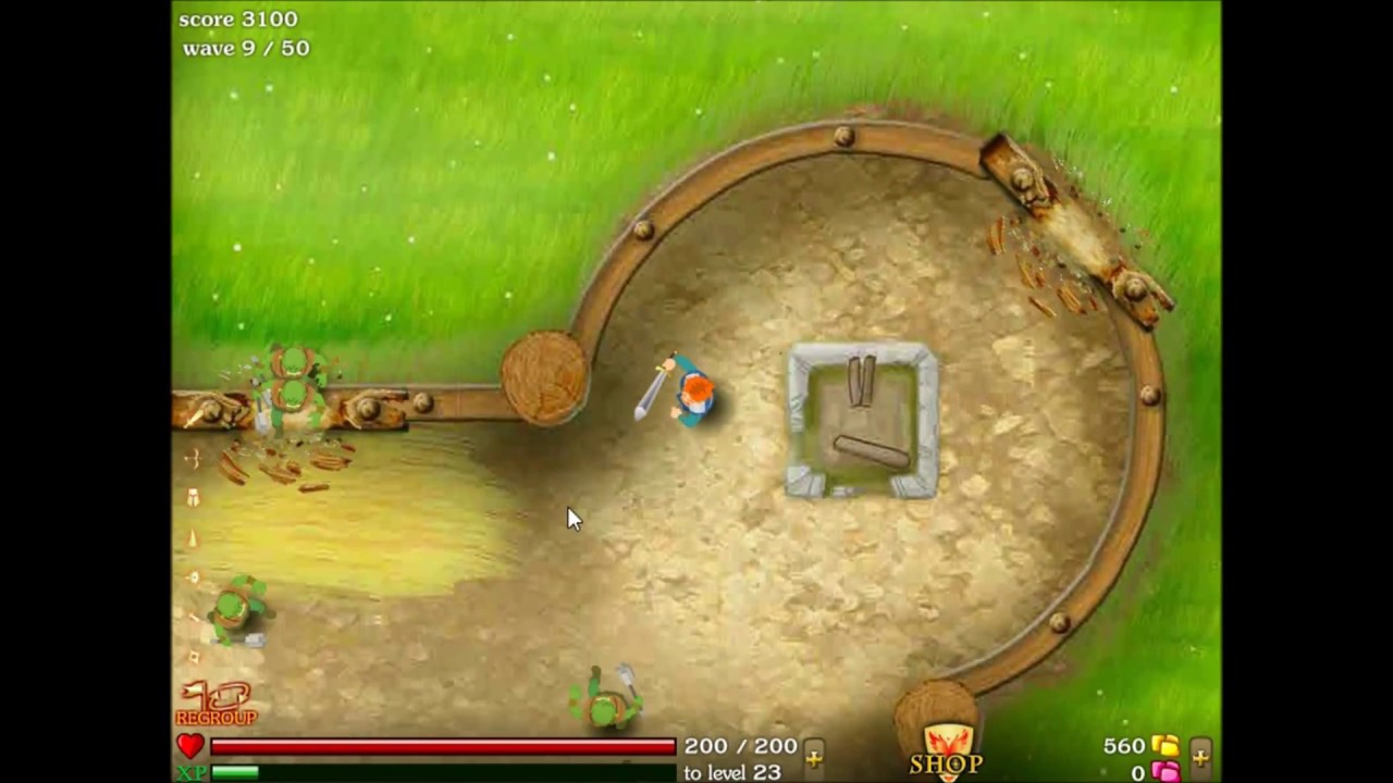 Let's Play - Knight: Orc Assault Episode 1 - YouTube