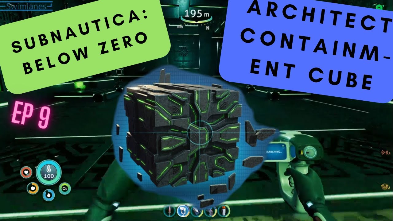 Subnautica: Below Zero Ep9: Architect Containment Cube - YouTube