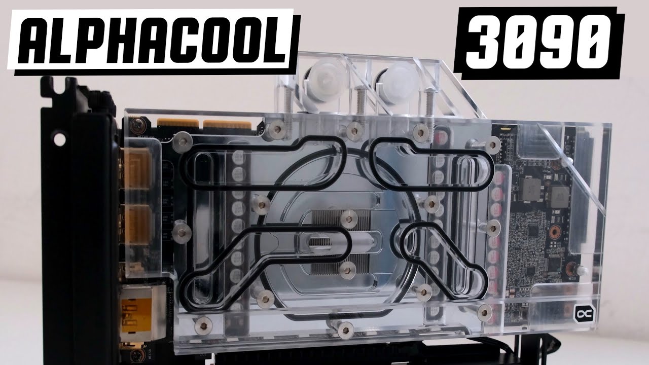 Alphacool Eisblock RTX 3090 Gigabyte Vision Water Block NVIDIA GeForce ...