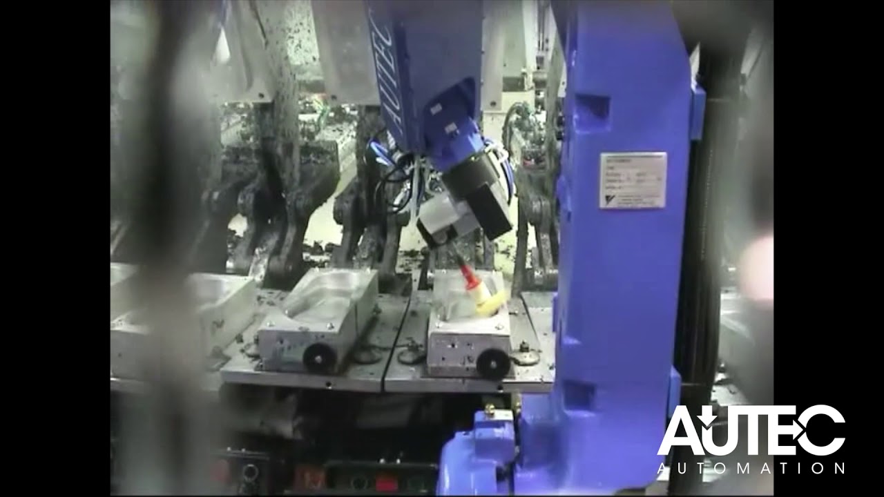 AUTEC: n°16 Release Robots at work . Automatic PU Soles Production ...