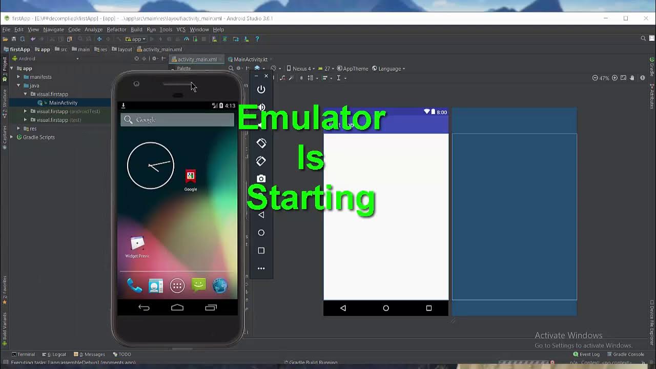 Writing your first Android app || ANDROID STUDIO TUTORIAL , KOTLIN ...