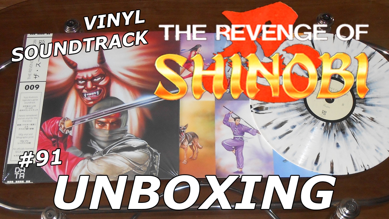 The Revenge of Shinobi - Vinyl Soundtrack (Limited Edition) - Unboxing ...