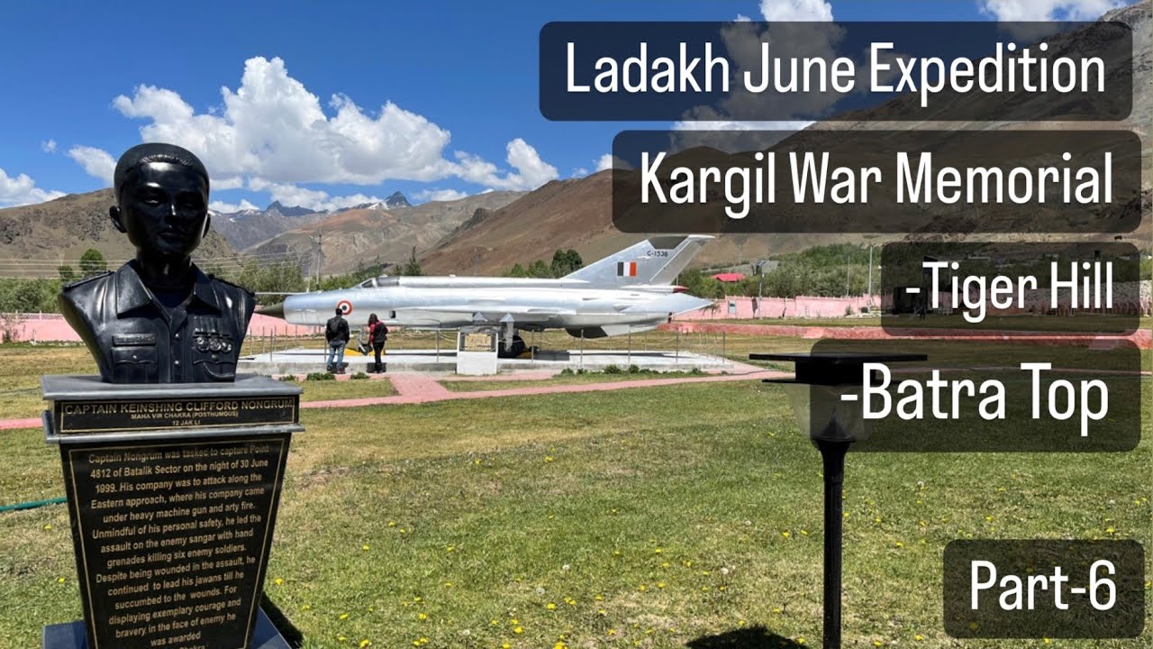 Kargil War Memorial, battle of PT 4875(BATRA TOP), Battle of tiger hill ...
