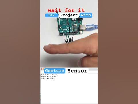 Detecting Gestures with this amazing DIY Arduino UNO Project #arduino #electrician #engineering ...