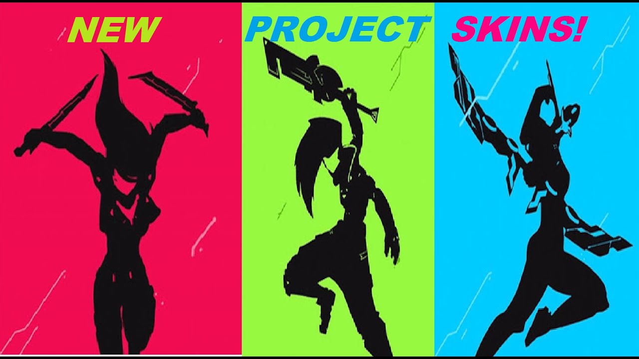 NEW PROJECT SKINS TEASER! EVERY WORD THAT YOU CAN TYPE IN! (League of ...