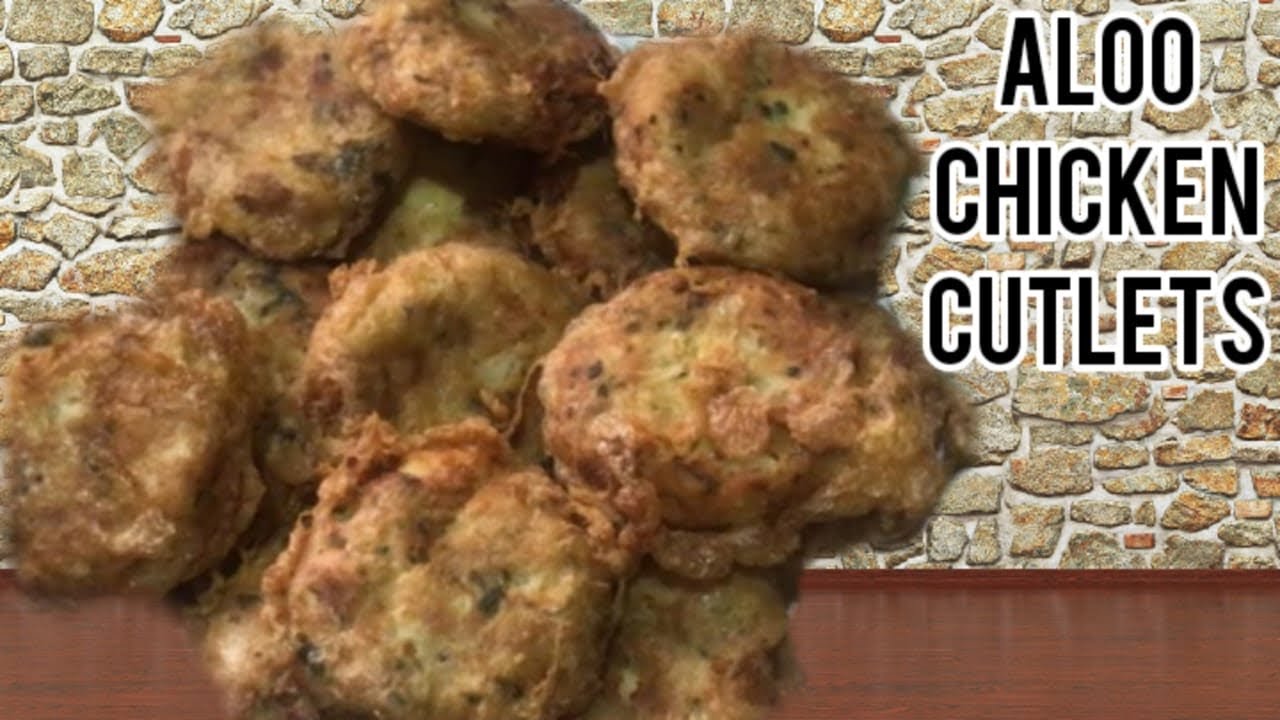 Aloo Chicken Cutles Easy and Simple Recipe - YouTube