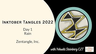 Introduction to Inktober Tangles 2022 with a link to Beginner's Guide below! - YouTube