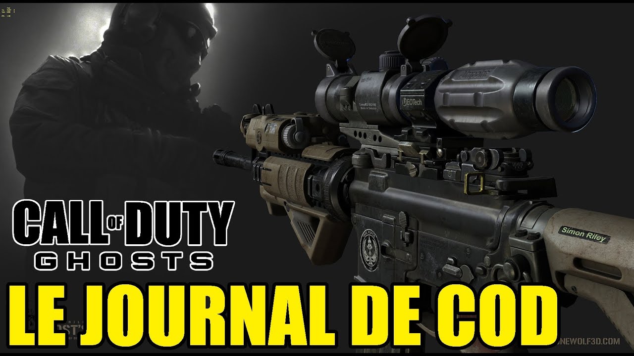 Le journal de COD #43 | COD ghosts Retour de la M4 ? | SkyRRoZ - YouTube