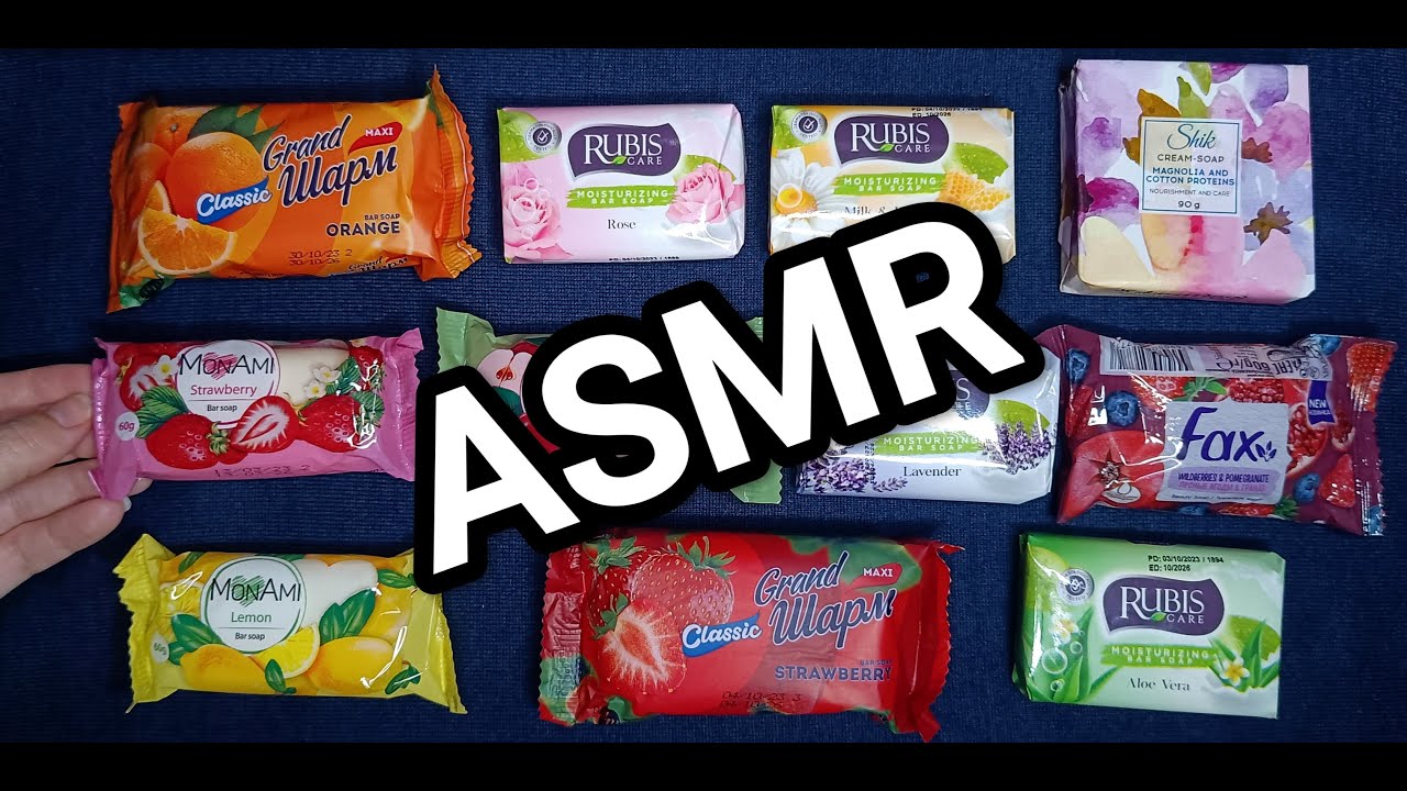 ASMR 🧼 SOAP SORTING / АСМР 🧼 РАСКЛАДЫВАЮ МЫЛО / WHISPER / ШЕПОТ - YouTube