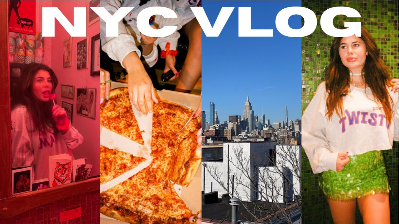 NYC VLOG | work weekend in my life as a content creator in New York ...