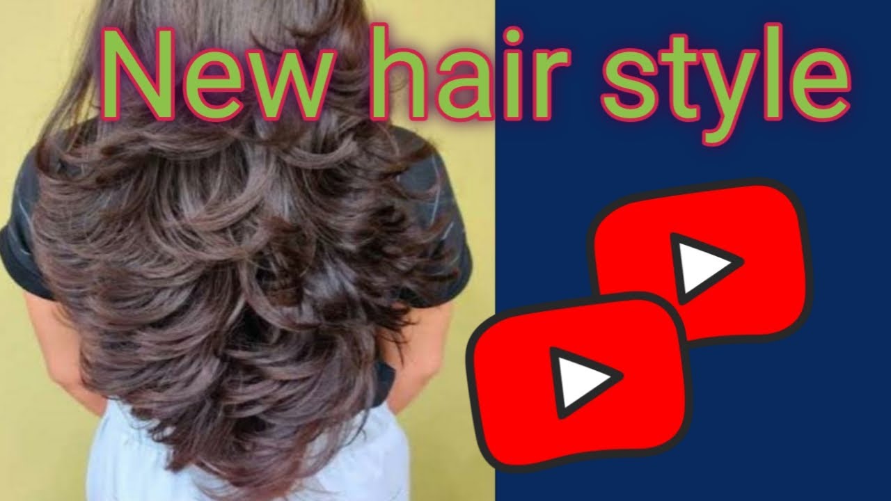 New hair style | medium size round layer 💥 - YouTube