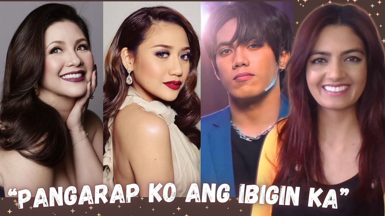 Listening to x3 versions of "Pangarap Ko ang Ibigin Ka" by Regine ...