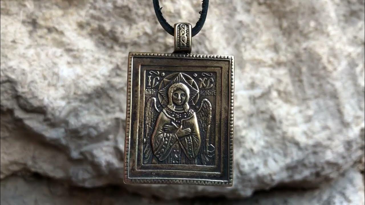 Спас Благое Молчание иконка нательная бронзовая икона Спас Благое ...