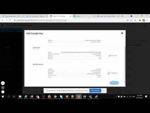 Manage GCP BigQuery encryption CMEK with CCKM - YouTube