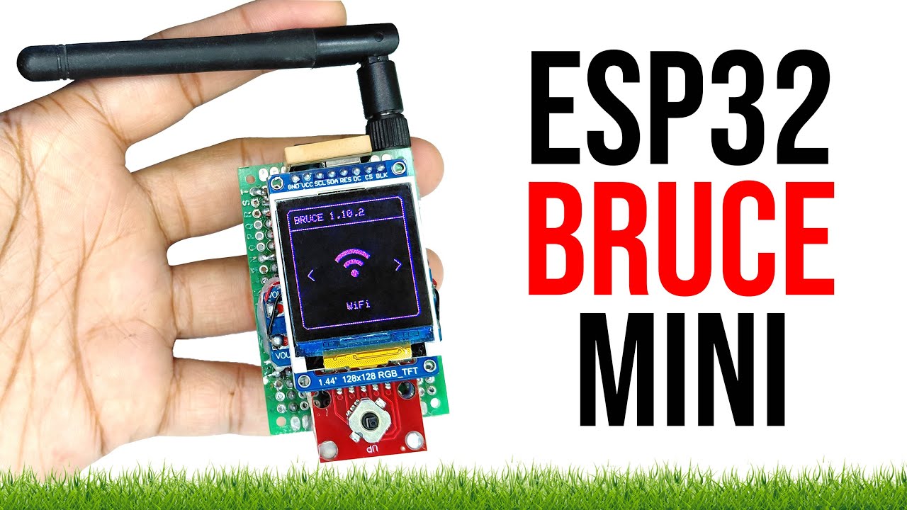 ESP32 Marauder Mini Part 2 ⚡ Install Bruce Firmware + Joystick Control ...