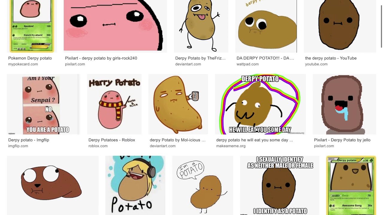 Derpy potato - YouTube