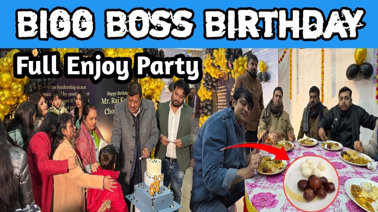 Mahakali Group Founder by Bigg Boss Birthday party Enjoy ☺️ ...