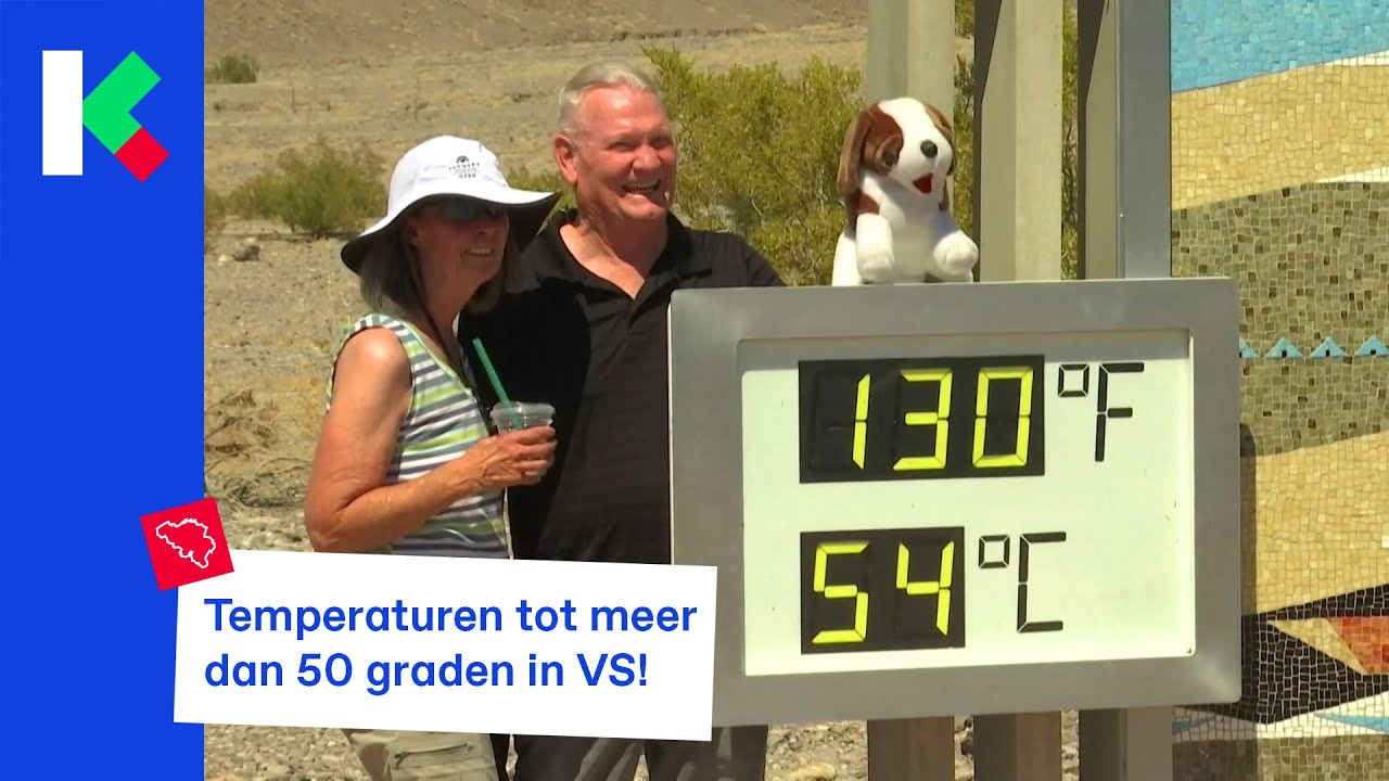 Zware hittegolf in de VS - YouTube