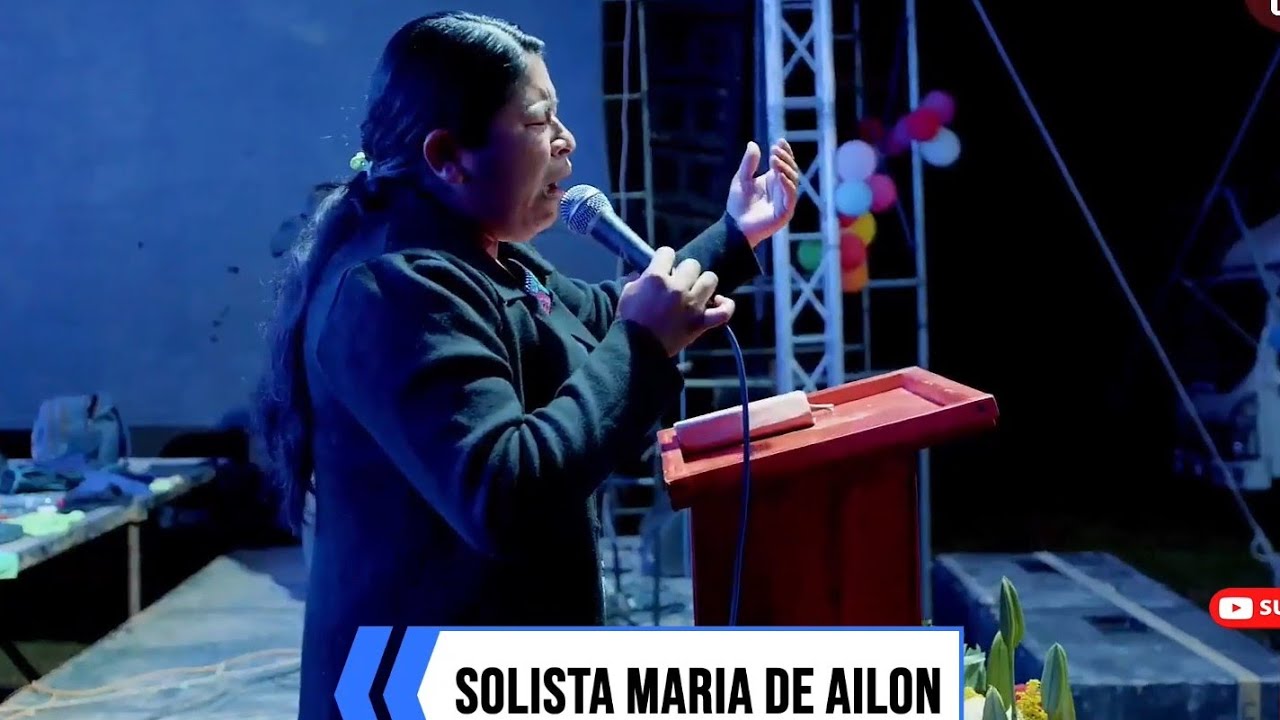 AMAR A CRISTO QUIERO SOLISTA MARIA DE AILON // 😭🔥🎵🎬🎙 Cantos Que Bendice ...