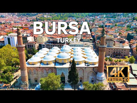 Bursa, Turkey 🇹🇷 | Cinematic Drone 4K 60FPS | Atmospheric Music