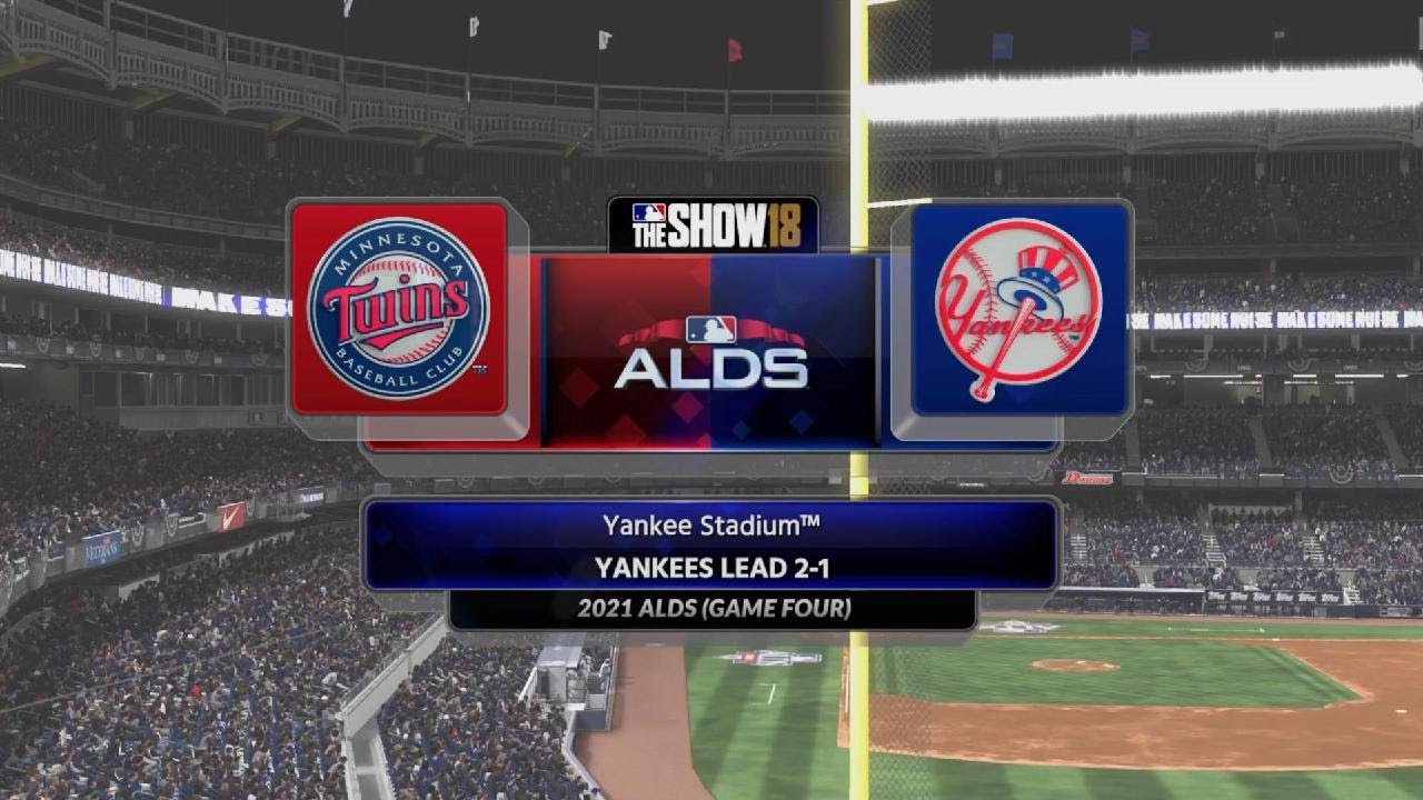 MLB 2021 ALDS Game 4 Twims vs Yankees (PS4) - YouTube