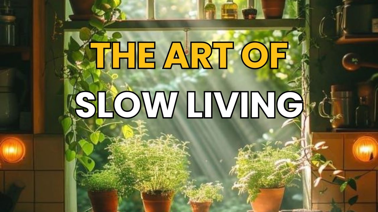 The Art of SLOW LIVING | simple living, minimalist - YouTube