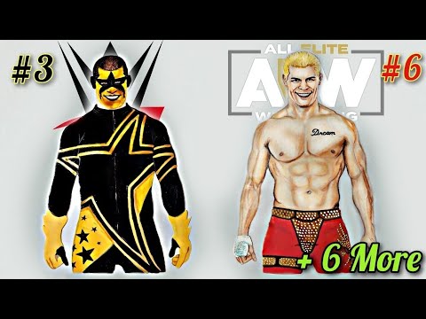 Cody rhodes wrestling career drawing |8 attires|WWE-AEW. - YouTube